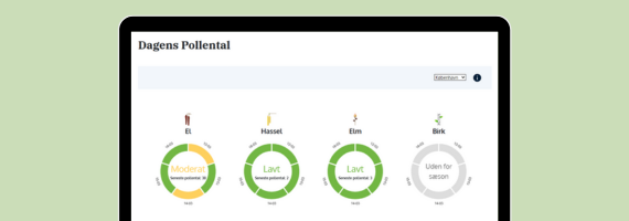 Pollenportalen – App og tjenester - Astma-Allergi Danmark