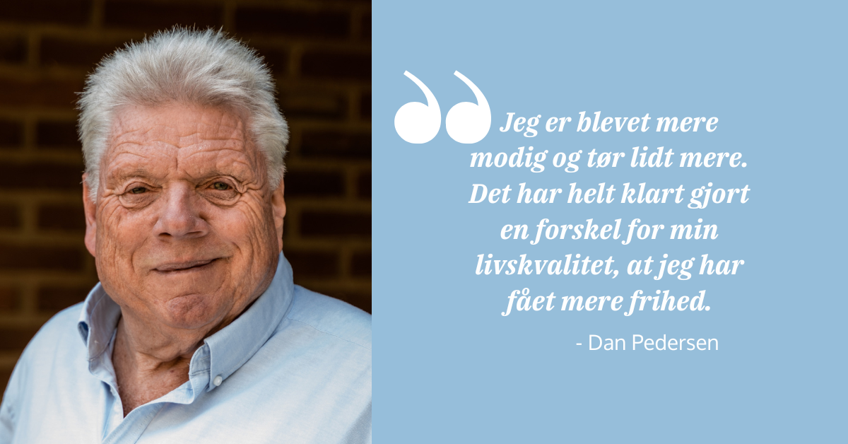 Dan Pedersen fik genstartet livet som 72 årig - Astma-Allergi Danmark