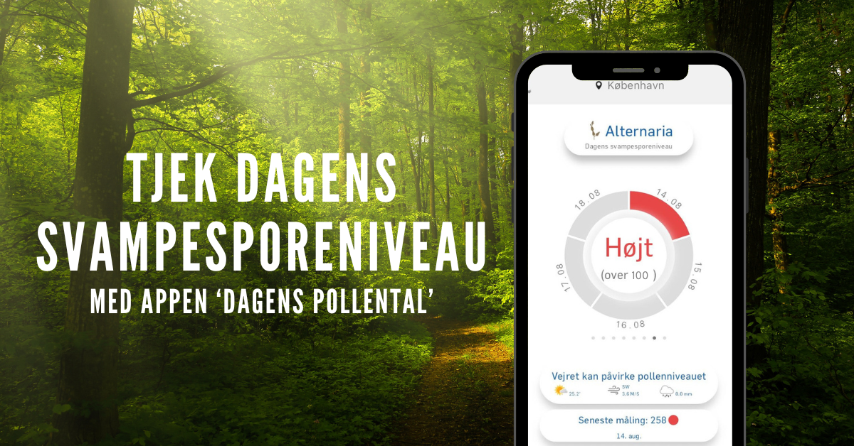 Hent appen Dagens Pollental - Astma-Allergi Danmark